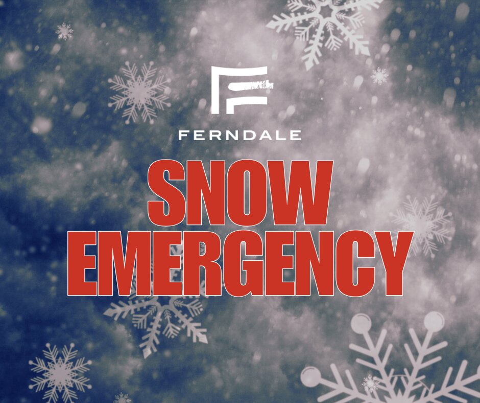 COMPLETE: Ferndale Declares Snow Emergency - News - Ferndale
